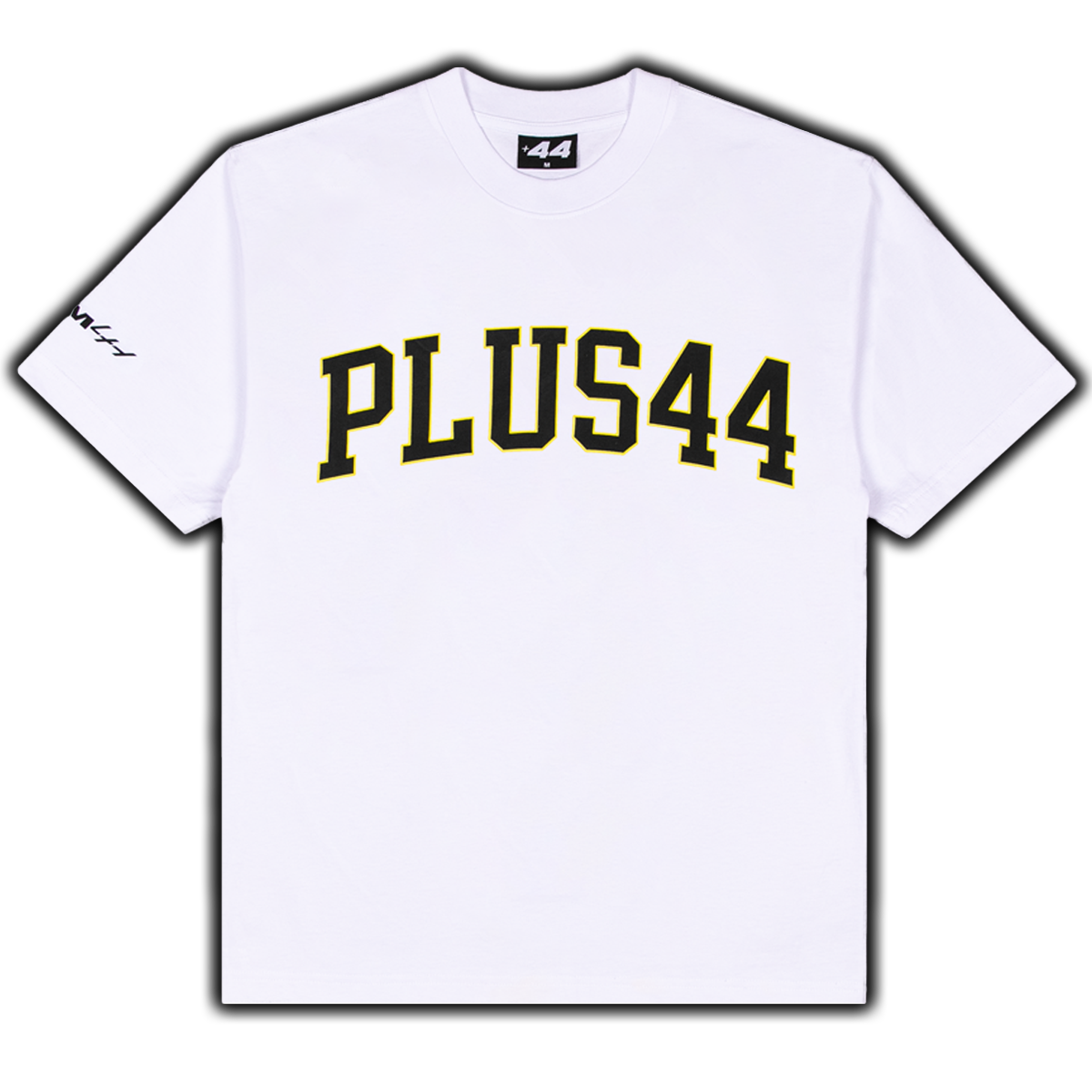 PLUS44 Varsity Tee - White – PLUS 44